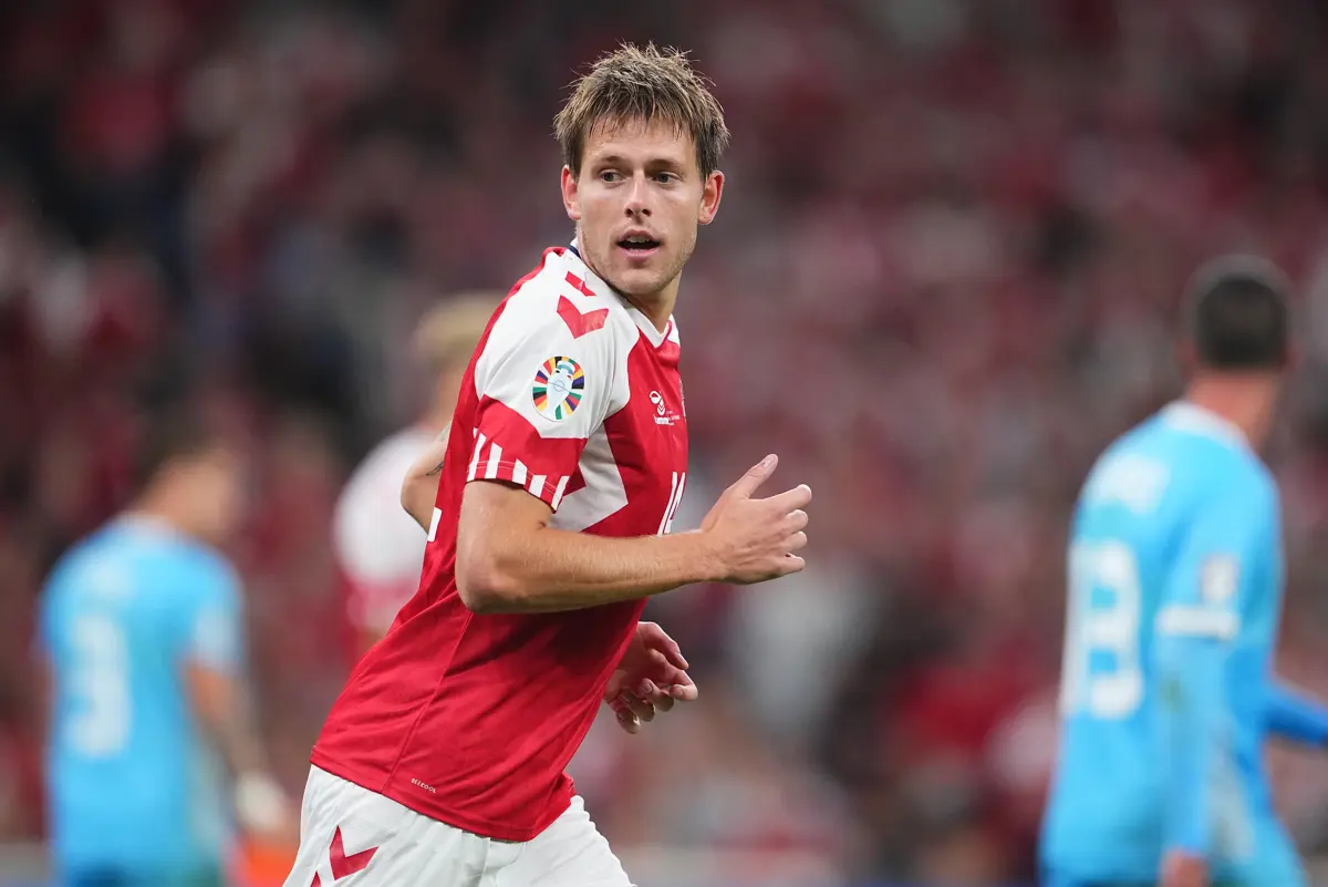 Nicolai Vallys debuterer på det danske A-landshold