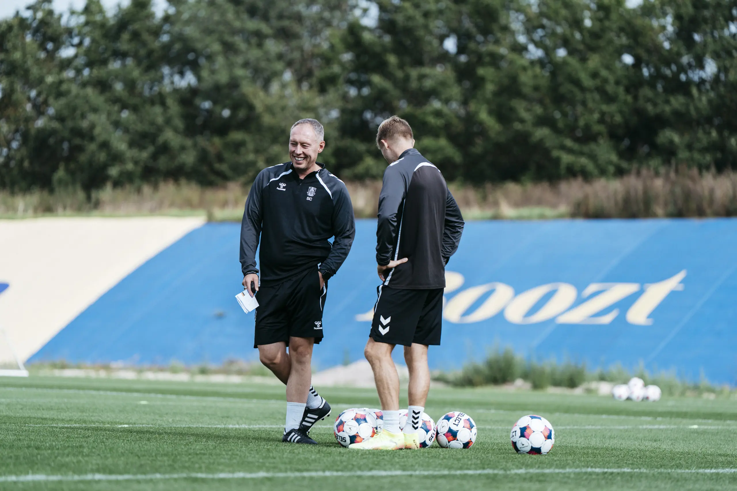 Galleri: Første dag for Steve Cooper og Alan Tate