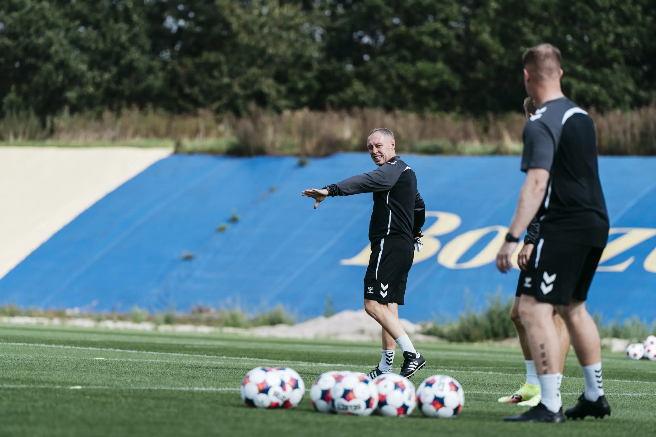 Galleri: Første dag for Steve Cooper og Alan Tate
